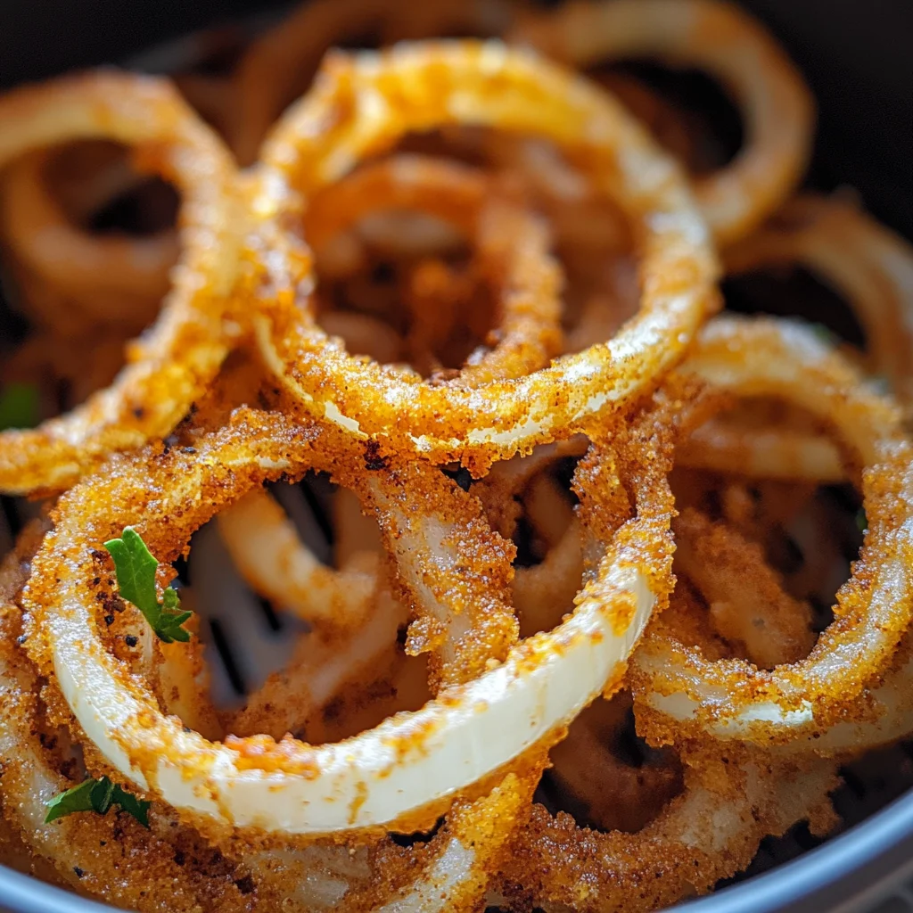 Air Fryer Crispy Onions recipe - The Perfect Irresistible Snack